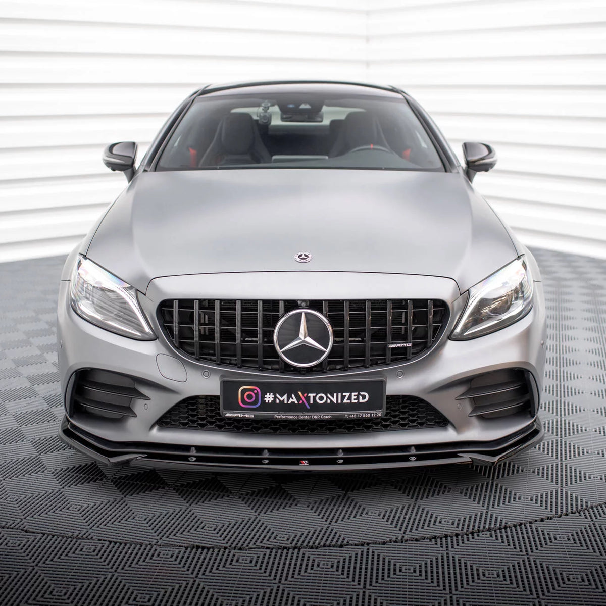 Maxton Design Splitter (V2) | Mercedes W205 C43 AMG – grapershop